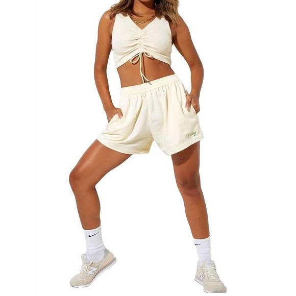 Motel Rocks | Tops | New Motel Rocks Raeless Ruched Crop Top In ...